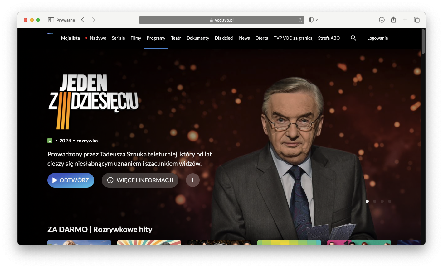 Jak oglądać TVP VOD za granicą?